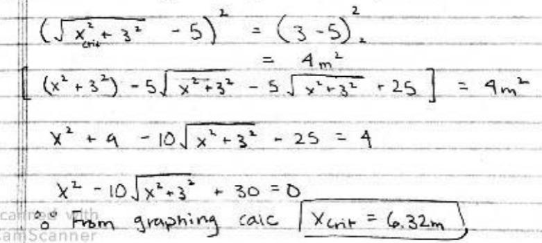 General math question. When solving for X_crit, why | Chegg.com