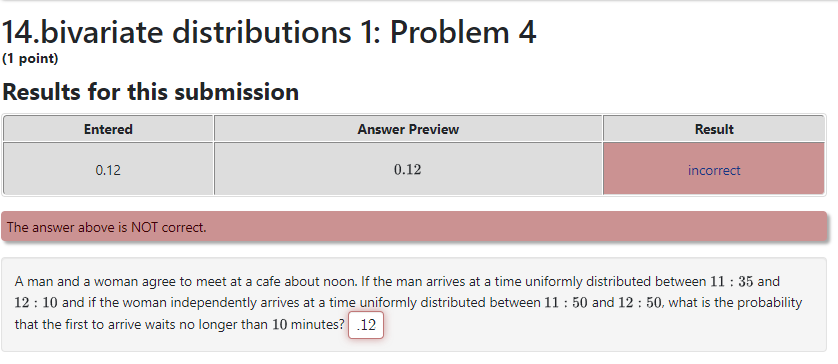 Solved 14.bivariate distributions 1: Problem 4(1 | Chegg.com