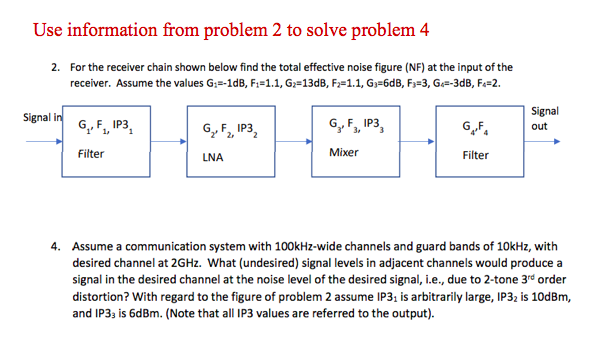 Solved Use information from problem 2 to solve problem 4 2. | Chegg.com