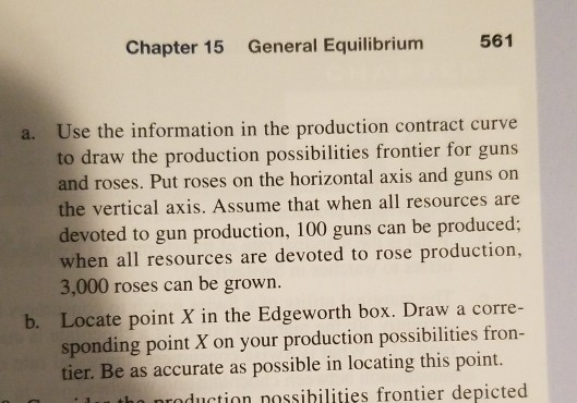 Solved *18. Consider the production contract curve in the | Chegg.com