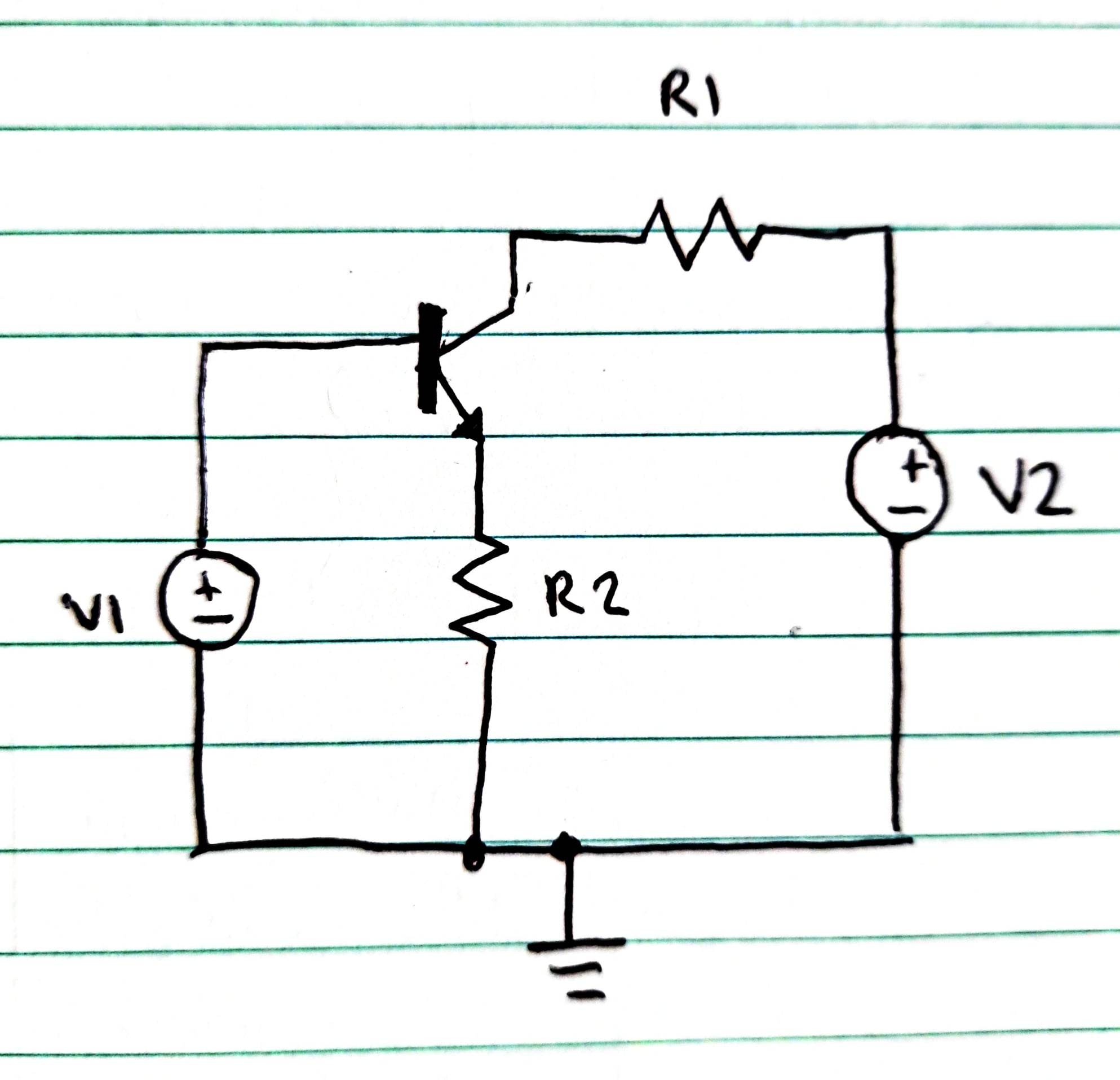 Solved Is the given BJT circuit in saturation, cut-off, | Chegg.com