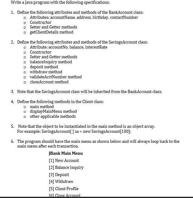 Solved - Create a NetBeans project for this activity. The | Chegg.com