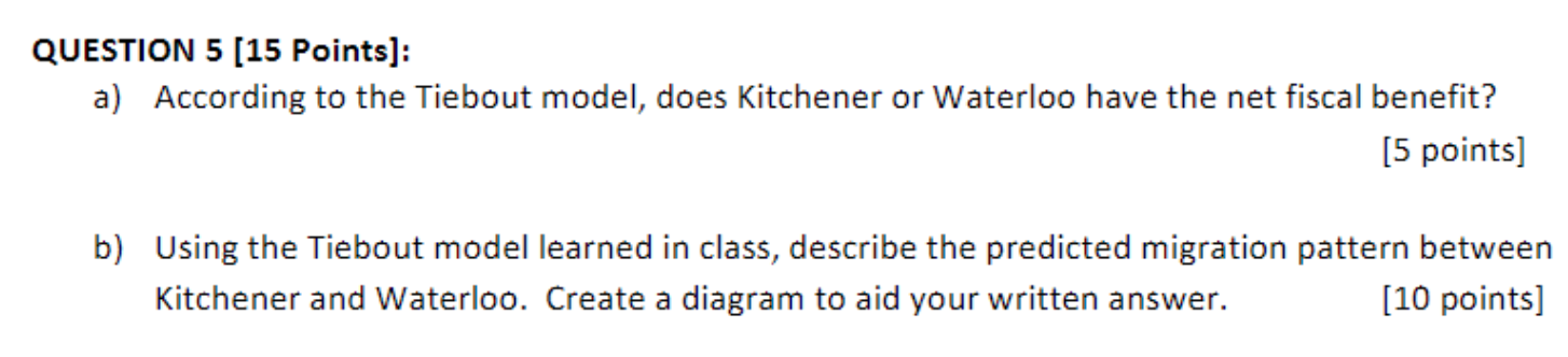 Solved The RT (residential tax rate) for Kitchener is | Chegg.com