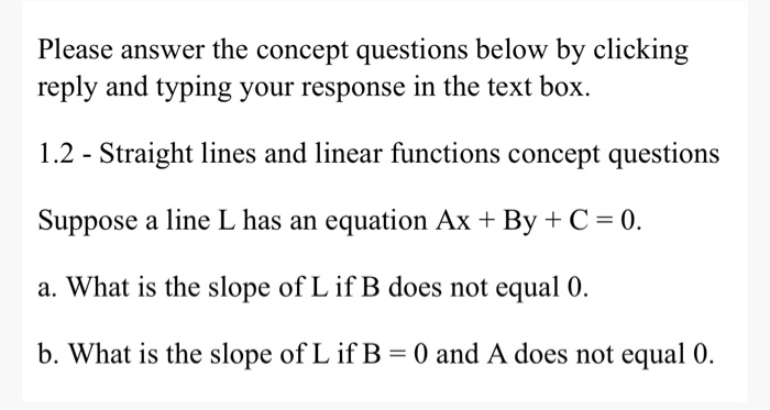 Solved Please answer the concept questions below by clicking | Chegg.com