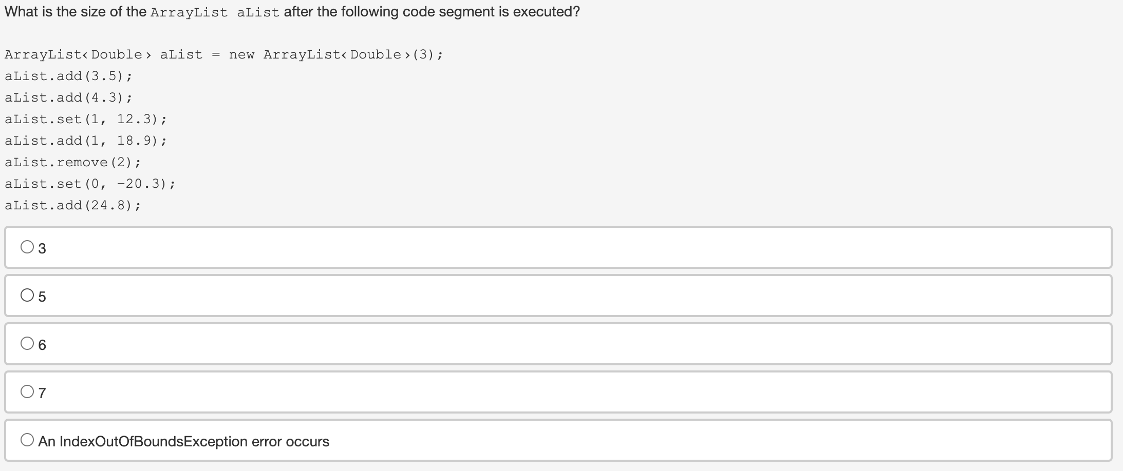 Solved In reference to for-each loops, which of the | Chegg.com