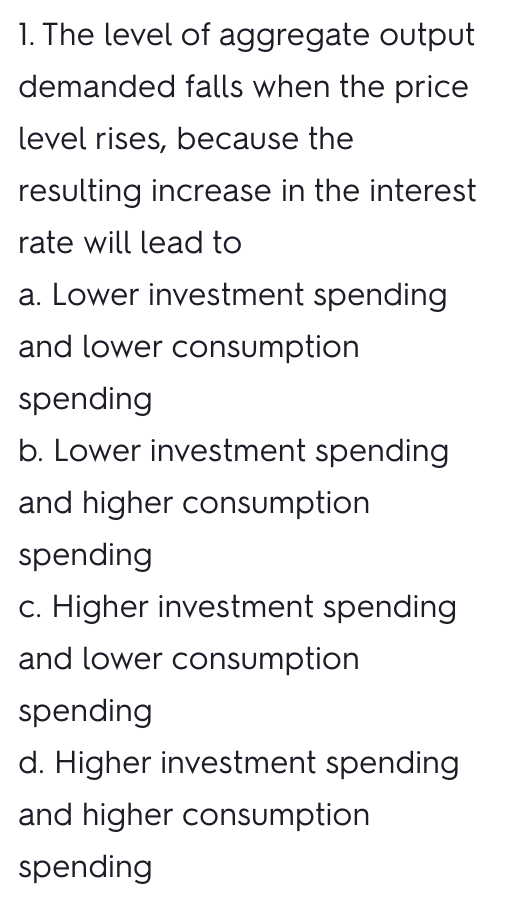 Solved 1. When nominal wages rise to keep up with inflation, | Chegg.com