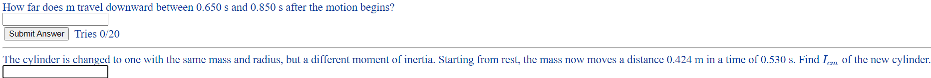 Solved F=5.984 N. Calculate the angular acceleration of the | Chegg.com