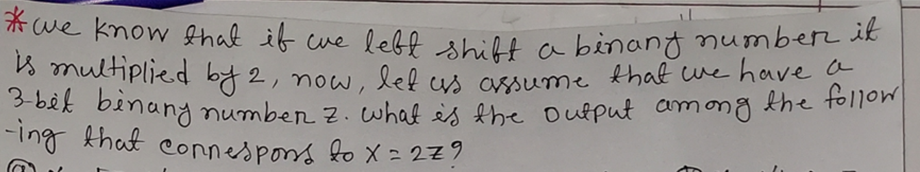 Solved * A two bit even panity generation gives output as 1 | Chegg.com