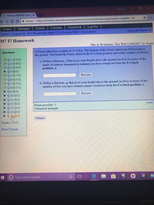 Solved Pathwways IMathAS Asses X ☆ | Chegg.com