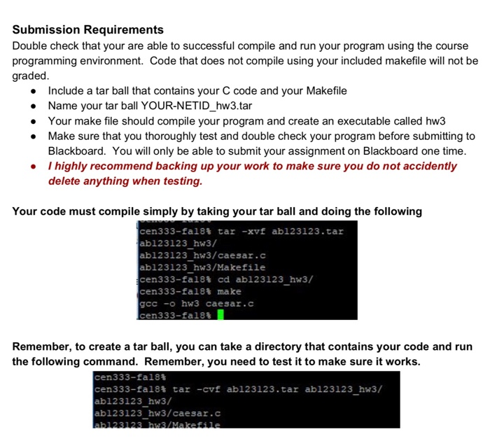 Solved Assignment #3-Caesar Cipher in C NZAB s t C D duvw | Chegg.com