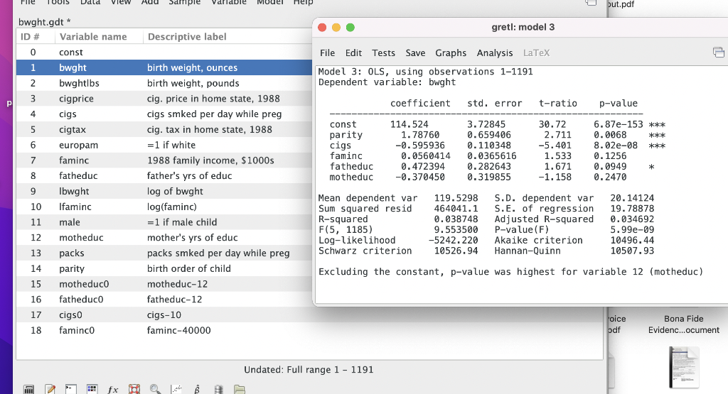 Solved Using the model | Chegg.com