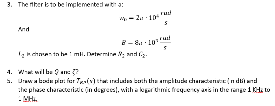 Solved The circuit diagram in Figure 2 shows a second-order | Chegg.com