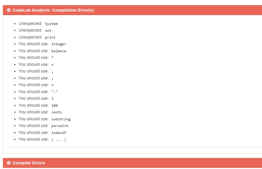 Solved Must be coded in Java, has to include the | Chegg.com