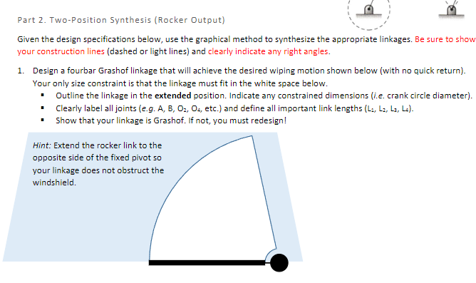 Jart 2. Two-Position Synthesis (Rocker Output) Iiven | Chegg.com