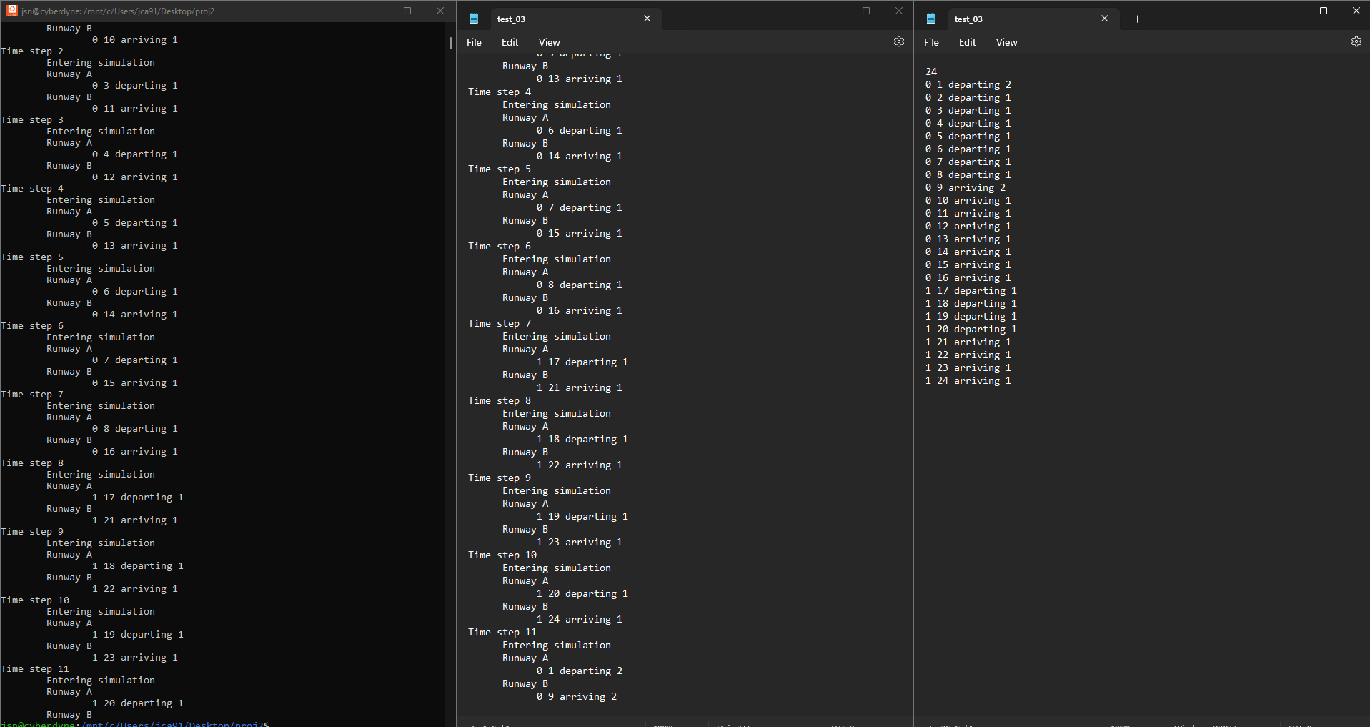why isnt my program printing correctly the out put | Chegg.com