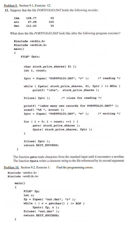 Solved Problem 9. Section 9.1. Exercise 12. 12. Suppose that | Chegg.com