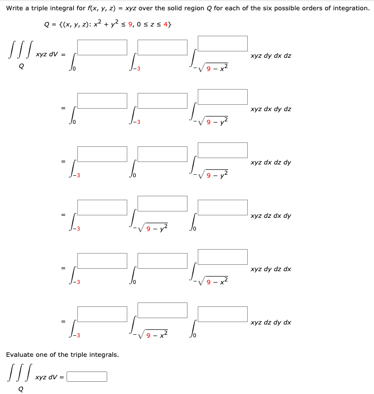 solved-write-a-triple-integral-for-f-x-y-z-xyz-over-the-chegg