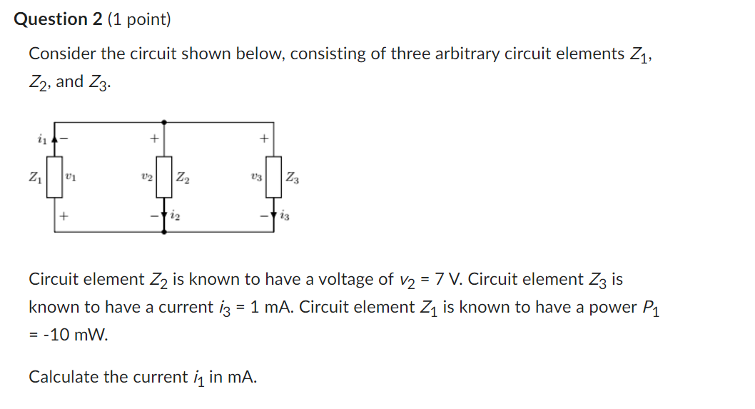 Solved Consider the circuit shown below, consisting of three | Chegg.com
