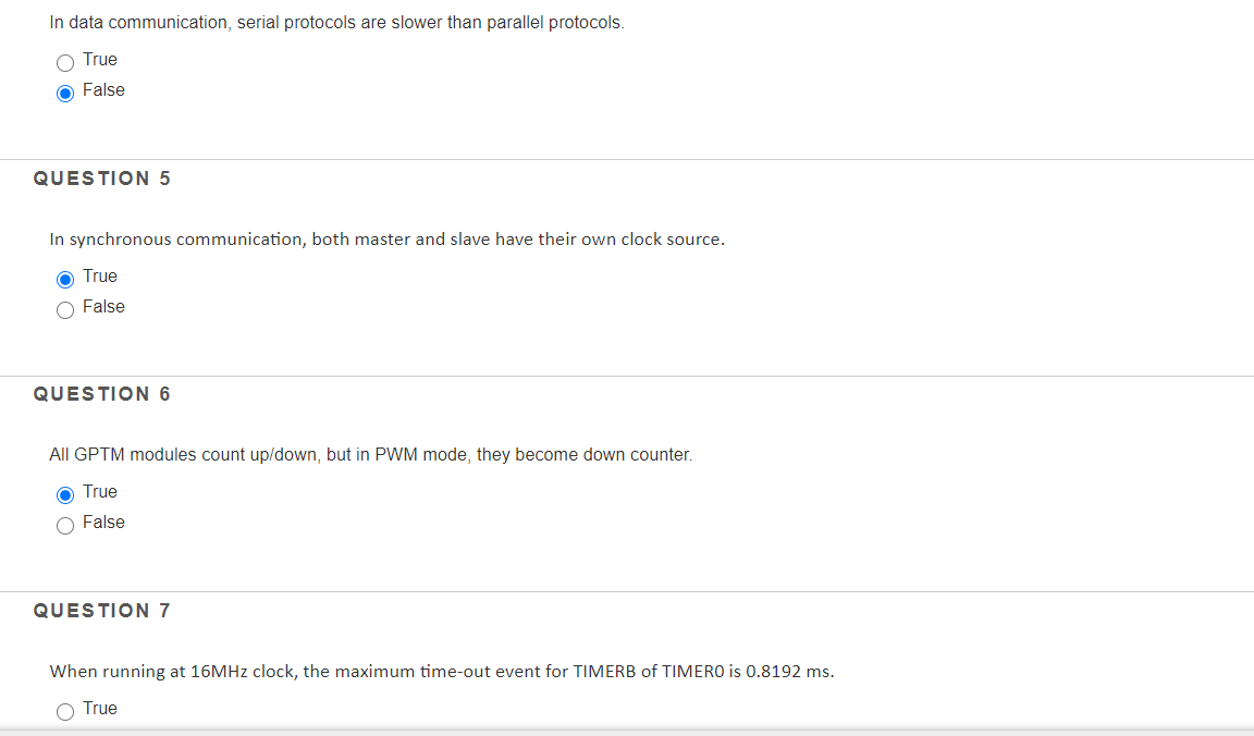 QUESTION 1 On the TM4C family of microcontrollers, | Chegg.com