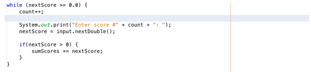 Solved (Intro to Java) In this exercise we use indefinite | Chegg.com