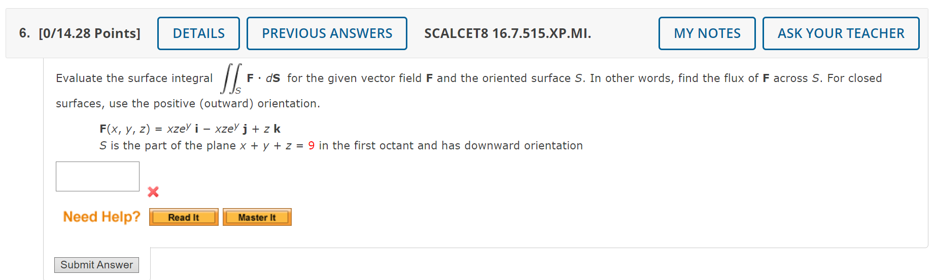 Solved 6. [0/14.28 Points] DETAILS PREVIOUS ANSWERS SCALCET8 | Chegg.com