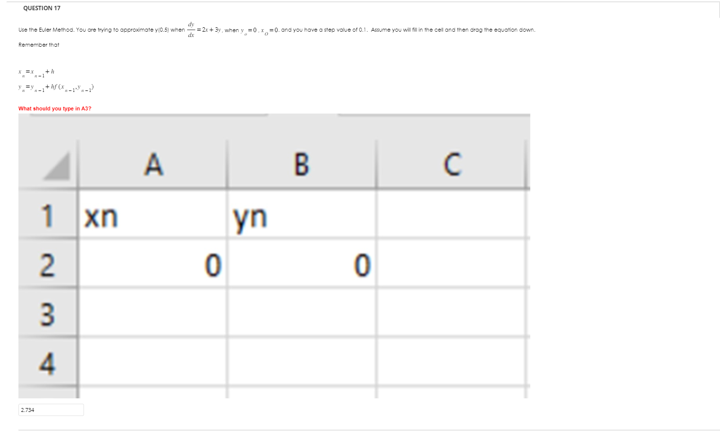 Solved If you are using Excel to solve this question what | Chegg.com