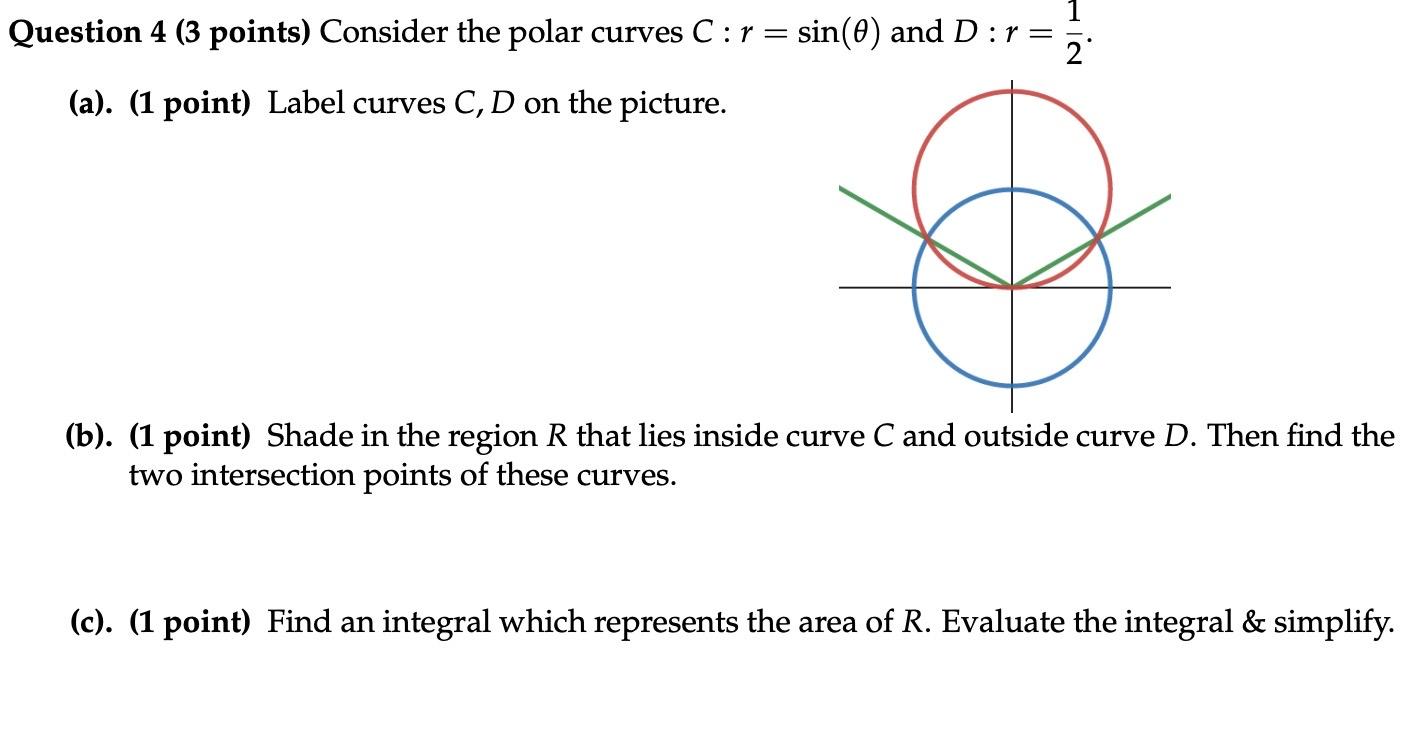 Solved (a). (3 points) Consider the parametric curve | Chegg.com