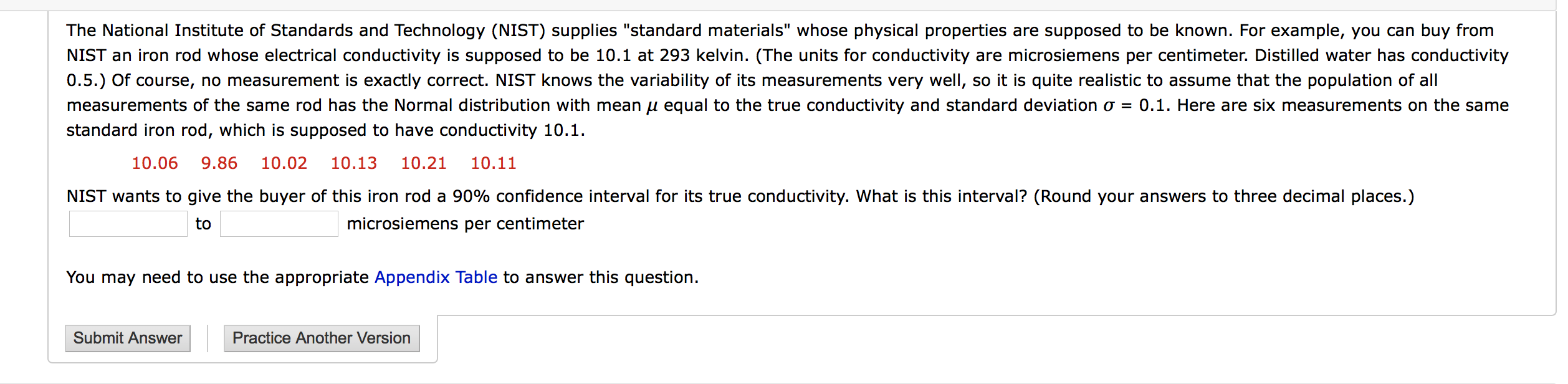 Solved The National Institute of Standards and Technology | Chegg.com