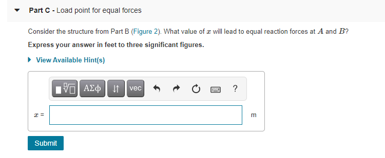 Solved Part A - Force with a known deflection Learning Goal: | Chegg.com