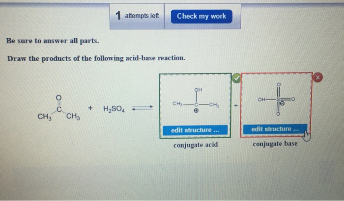 Solved Draw the products of the following acid-base | Chegg.com