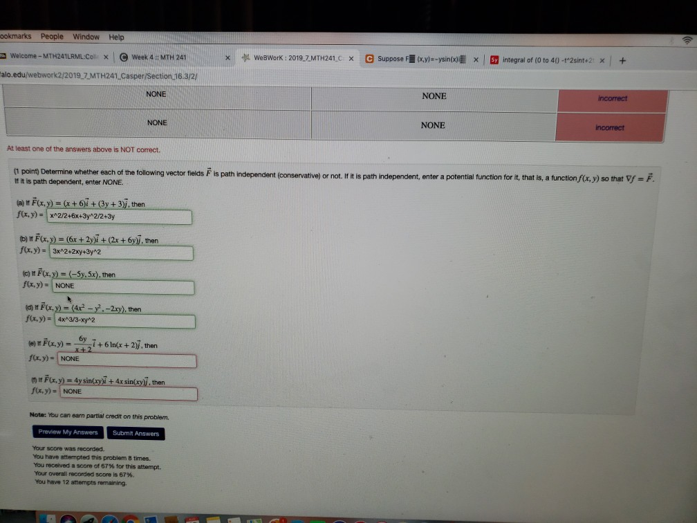 Solved bokmarks People Window Help WebWork: 2019,7 MTH241 C | Chegg.com