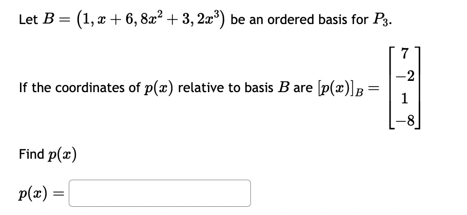 Solved Define \\( T: P_{2} \\rightarrow \\mathbb{R}^{2} \\) | Chegg.com