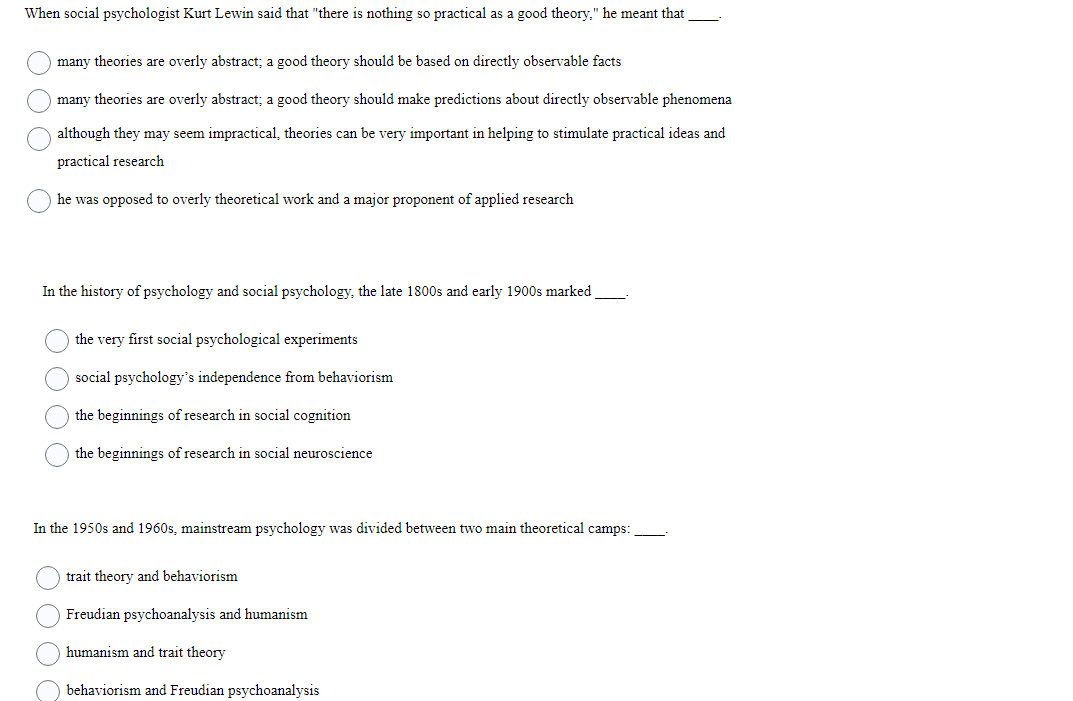 Solved many theories are overly abstract; a good theory | Chegg.com