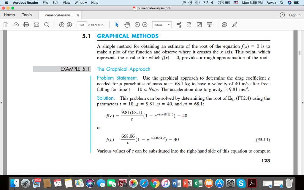 Solved Acrobat Reader File Edit View window Help 솖@ O 79% í | Chegg.com