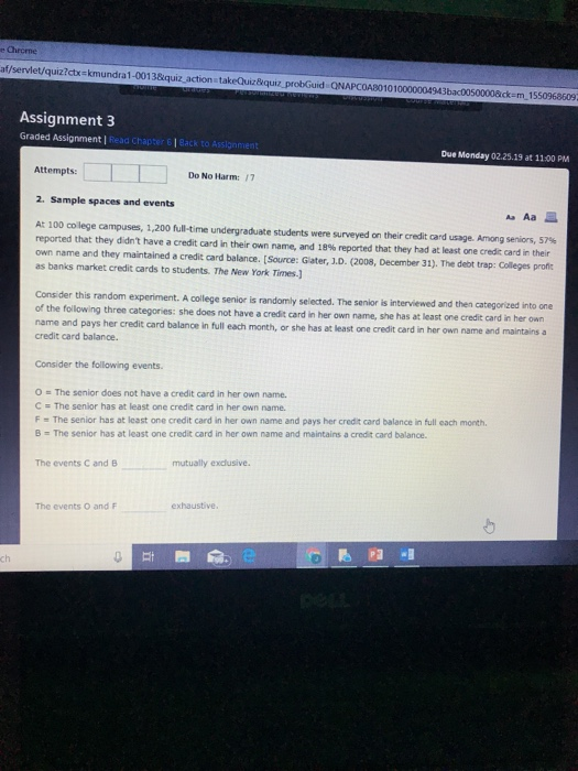 Solved e Chrorme af/servlet/quiz?ctx-kmundra1-0013&quiz | Chegg.com