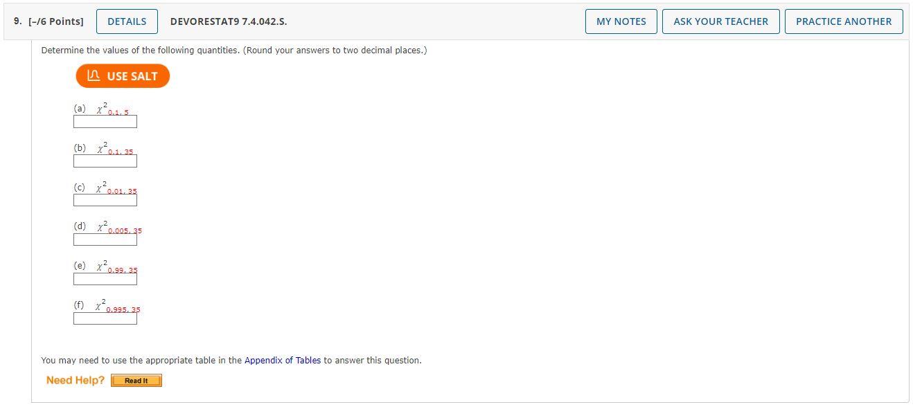 Solved 9. [-/6 Points] DETAILS DEVORESTAT9 7.4.042.S. | Chegg.com