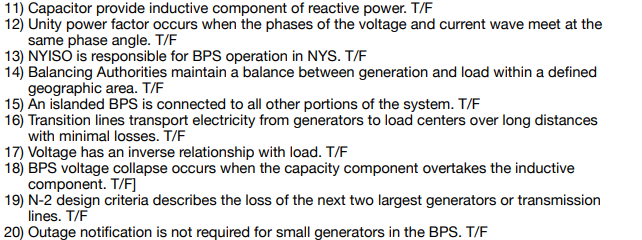Solved 11) Capacitor provide inductive component of reactive | Chegg.com