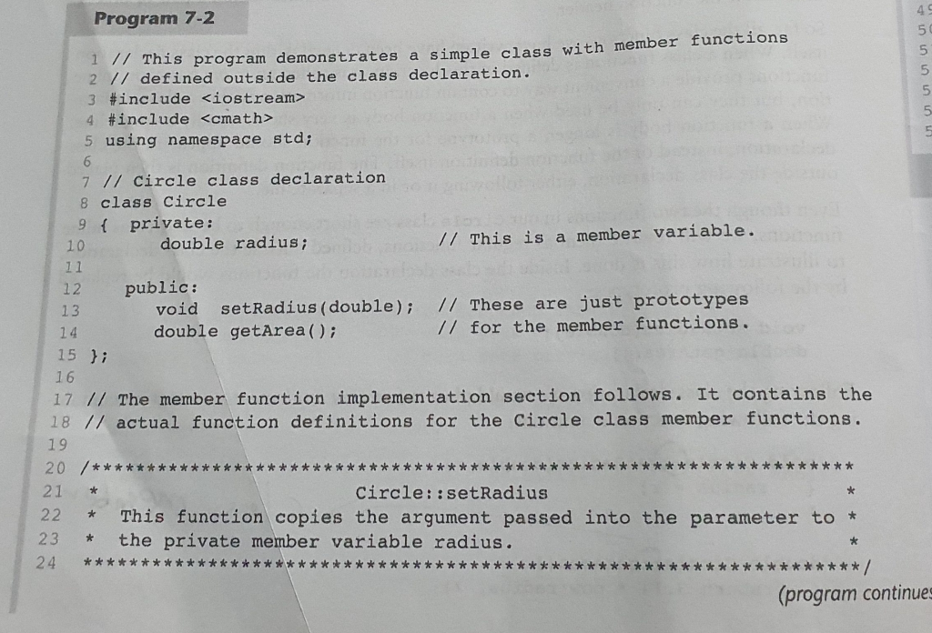 Solved Program 7-2 un uni 1 // This program demonstrates a | Chegg.com Solved Program 7-2 un uni 1 // This program demonstrates a | Chegg.com