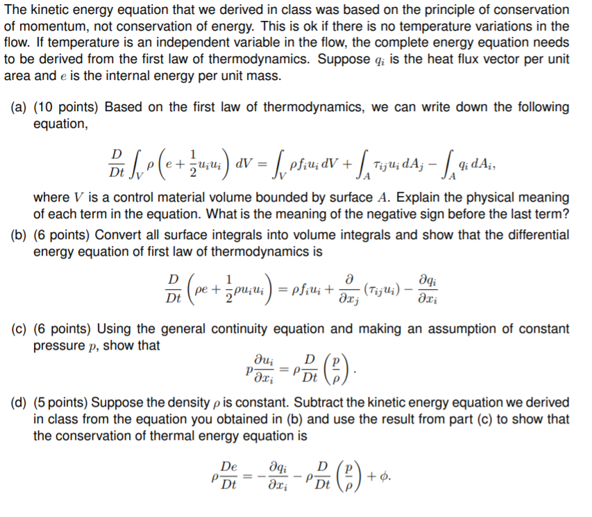 Conservation Of Energy Formula