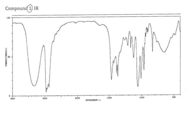 Compound 1 IR 001 TESTTEKET ucer ODO 100 0001 SIO | Chegg.com