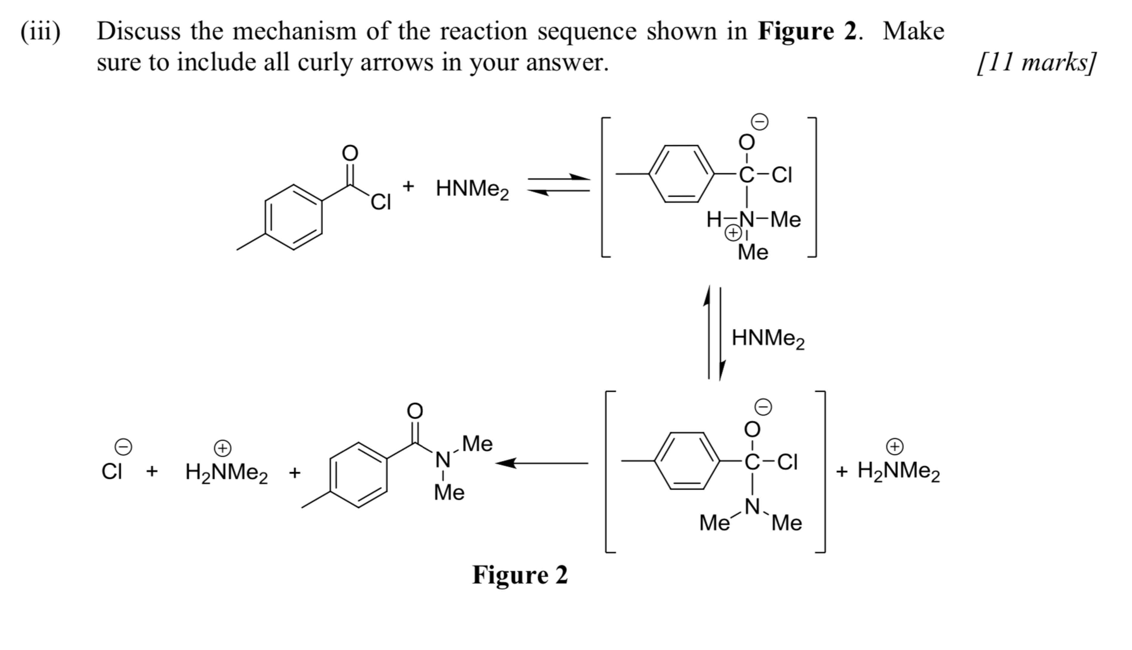 Solved (iii) ﻿Discuss the mechanism of the reaction sequence | Chegg.com