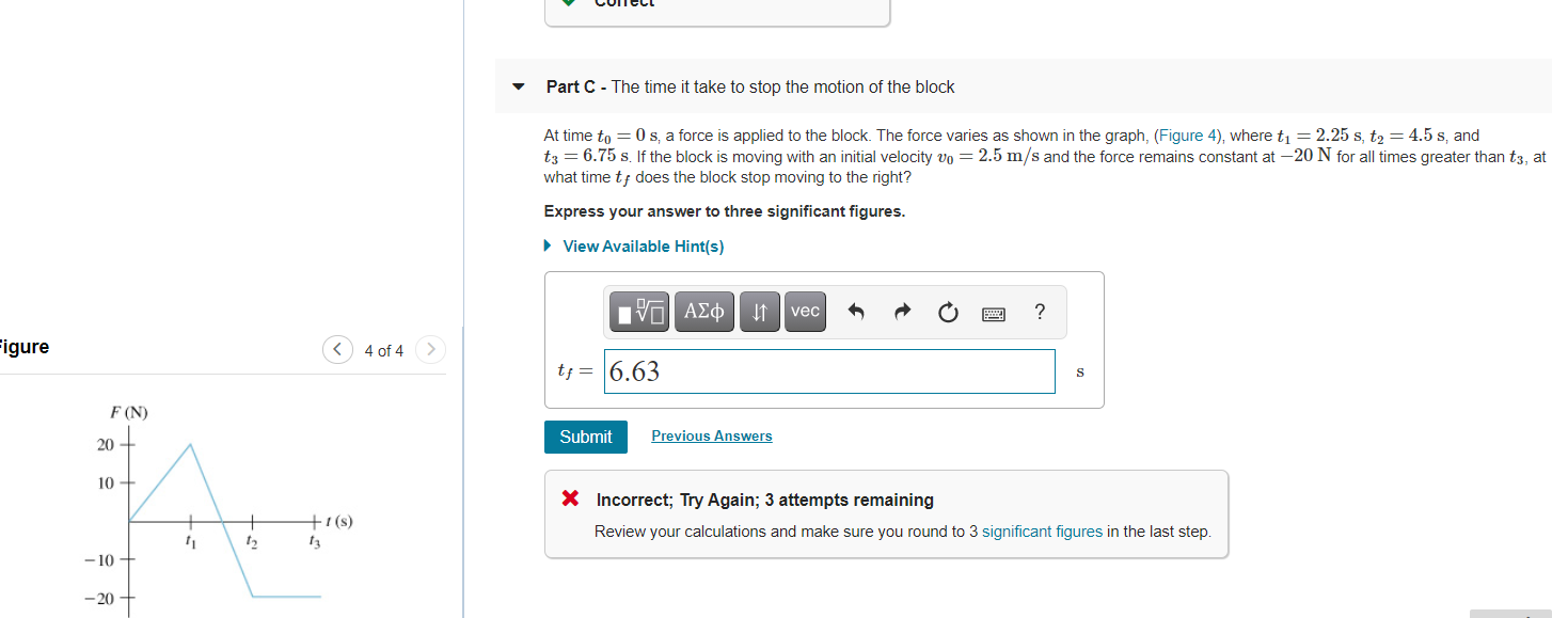 Solved A 10 kg smooth block moves to the right with a | Chegg.com