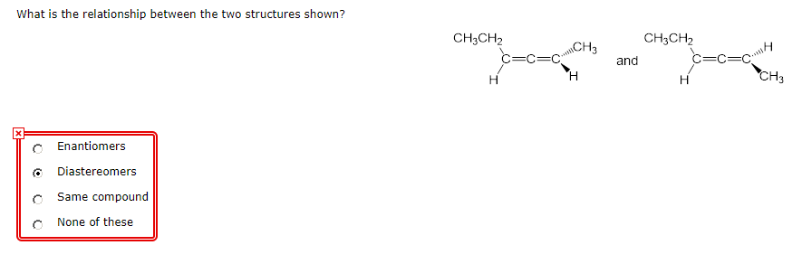 Solved What is the relationship between the two structures | Chegg.com