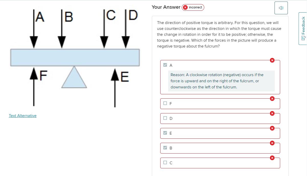 Solved The direction of positive torque is arbitrary. For | Chegg.com