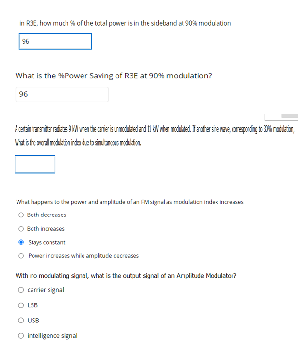 Solved in R3E, how much % of the total power is in the | Chegg.com