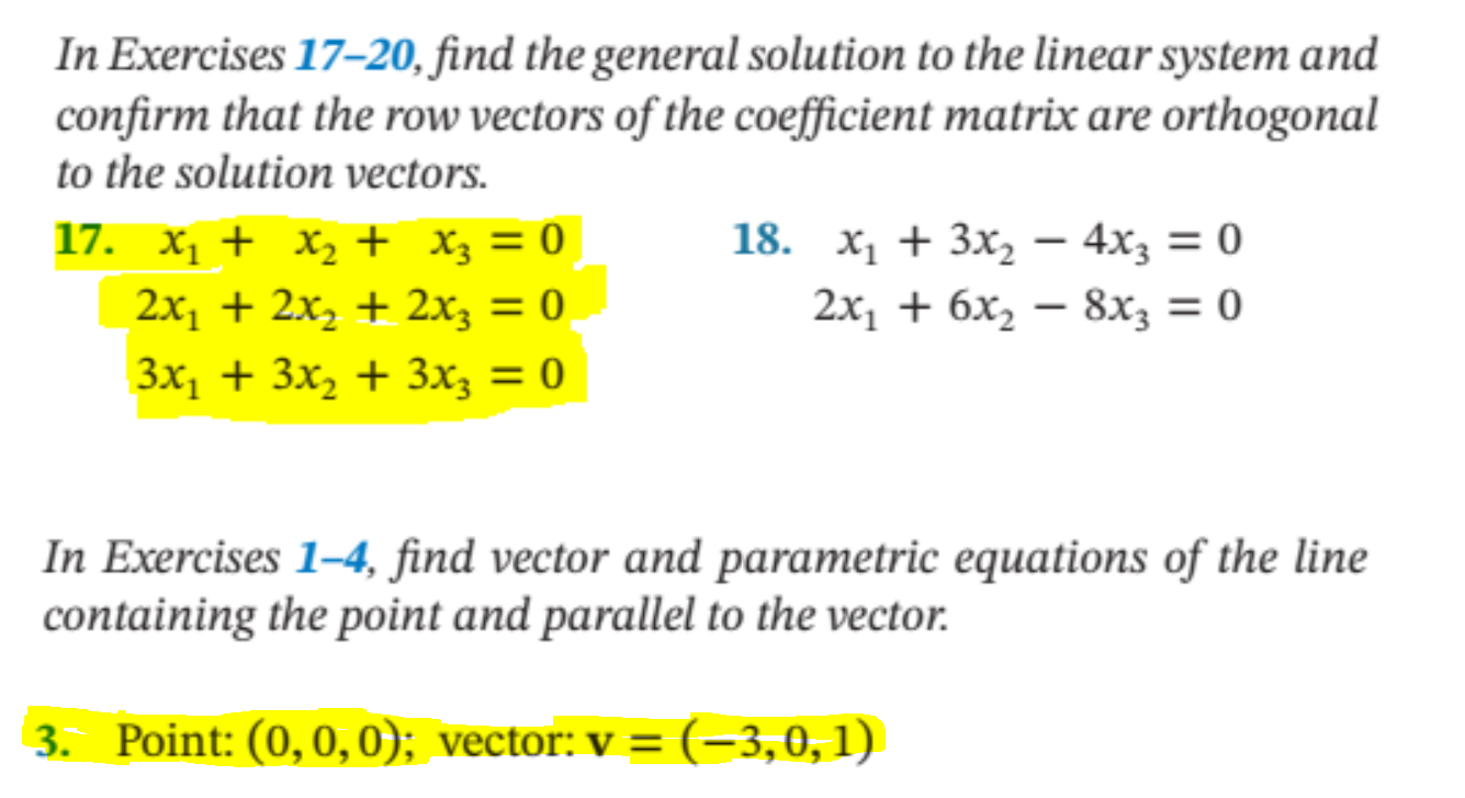 Solved In Exercises 17-20, find the general solution to the | Chegg.com
