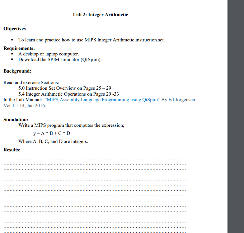 Solved Background: Read and exercise Sections: 5.0 | Chegg.com
