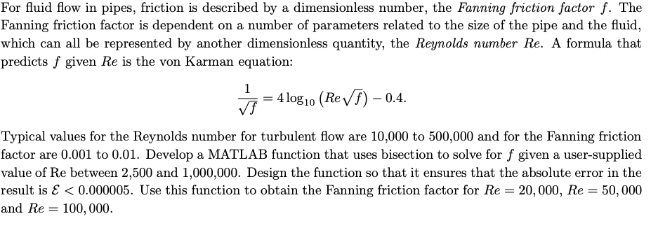Solved solve this by bisection method using matlab clear | Chegg.com
