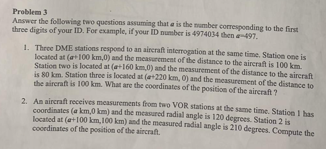 Solved Problem 3 Answer the following two questions assuming | Chegg.com