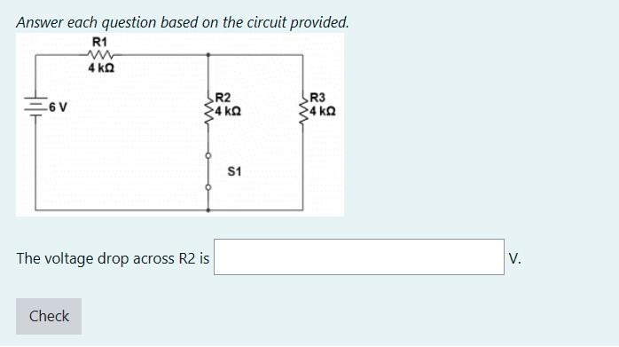 Solved Answer Each Question Based On The Circuit Chegg